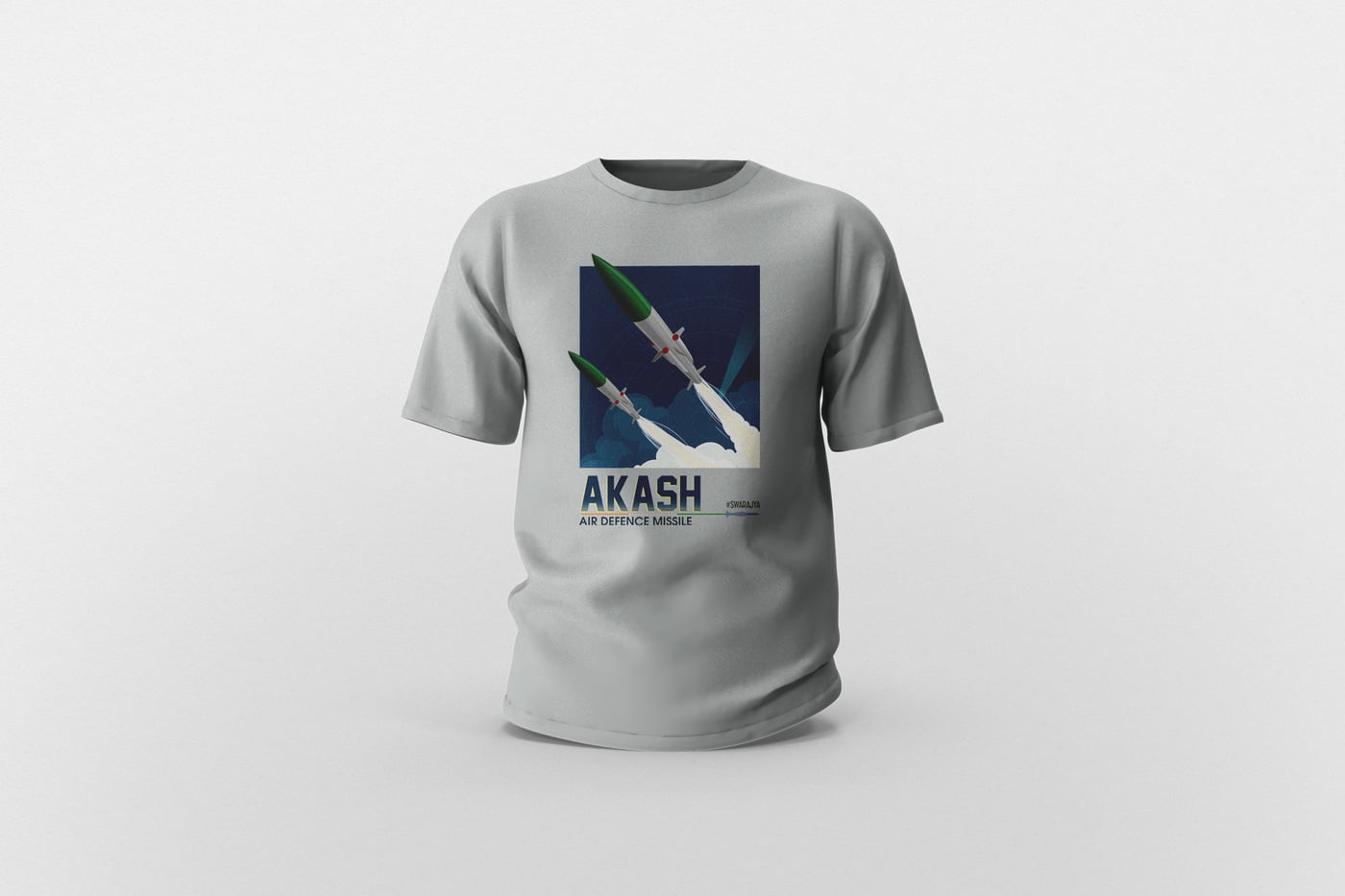 Akash Air Defence Missile - Kids T-shirt – Swarajya Store